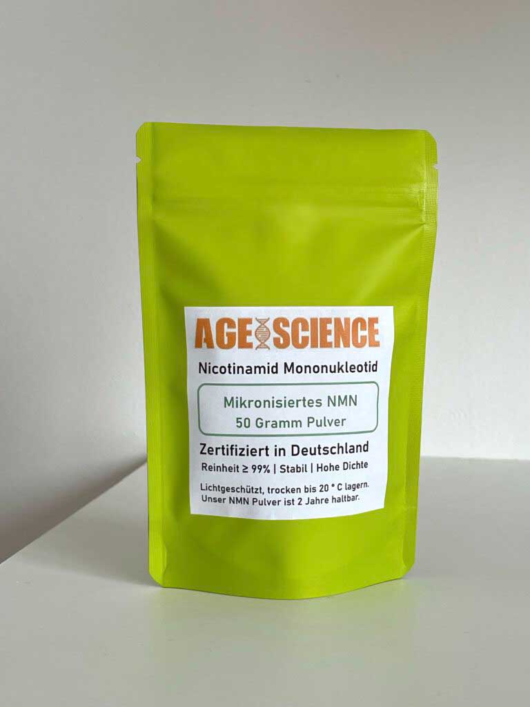 NMN powder micronized 75 gr. Nicotinamide mononucleotide 99,9%